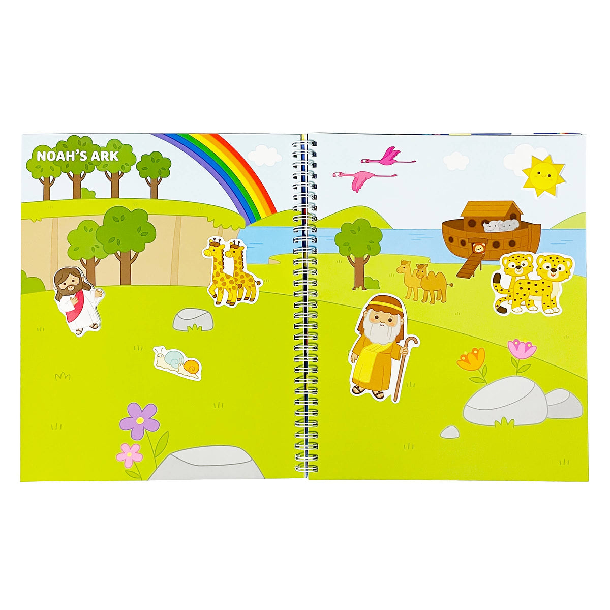 Bible Sticker Jesus Interactive Activity Book – GG's Children's Boutique