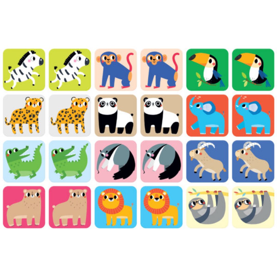 Super Size Memory Game - Wild Animals – GG's Children's Boutique