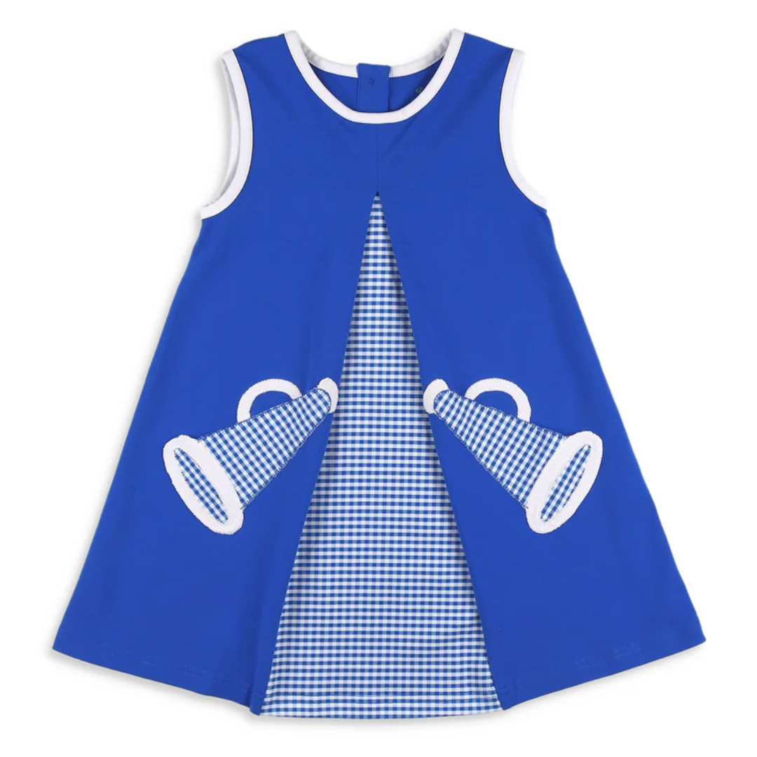 Royal Blue Rah Rah Dress – GG's Children's Boutique
