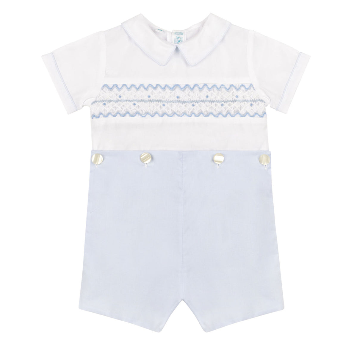 Boys Wave Smocked Bobby Suit – GG's Children's Boutique