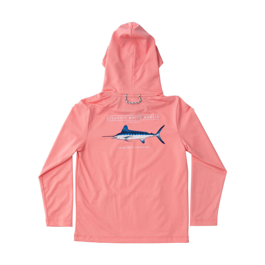 Flamingo Pink Marlin Hoodie – GG's Children's Boutique