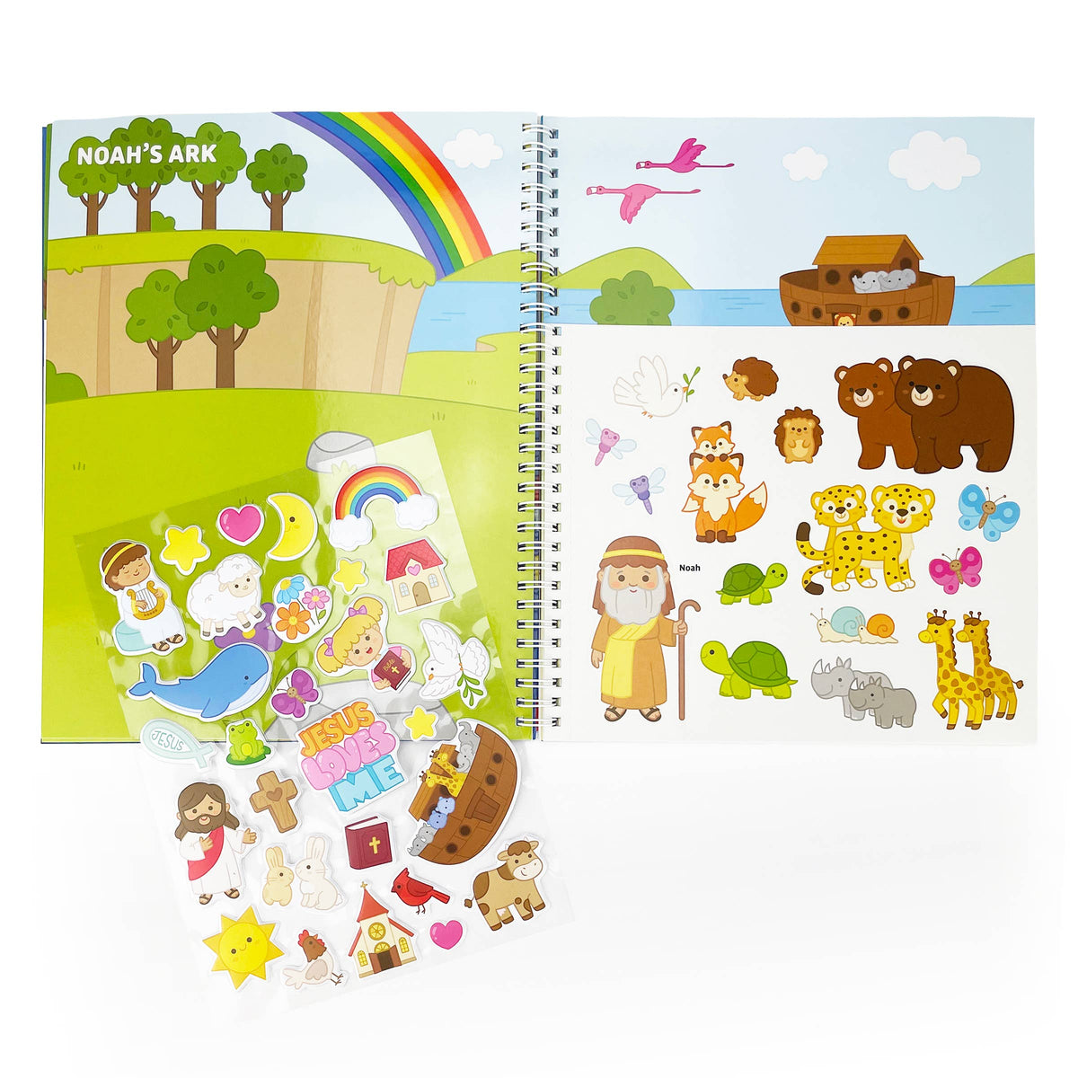 Bible Sticker Jesus Interactive Activity Book – GG's Children's Boutique