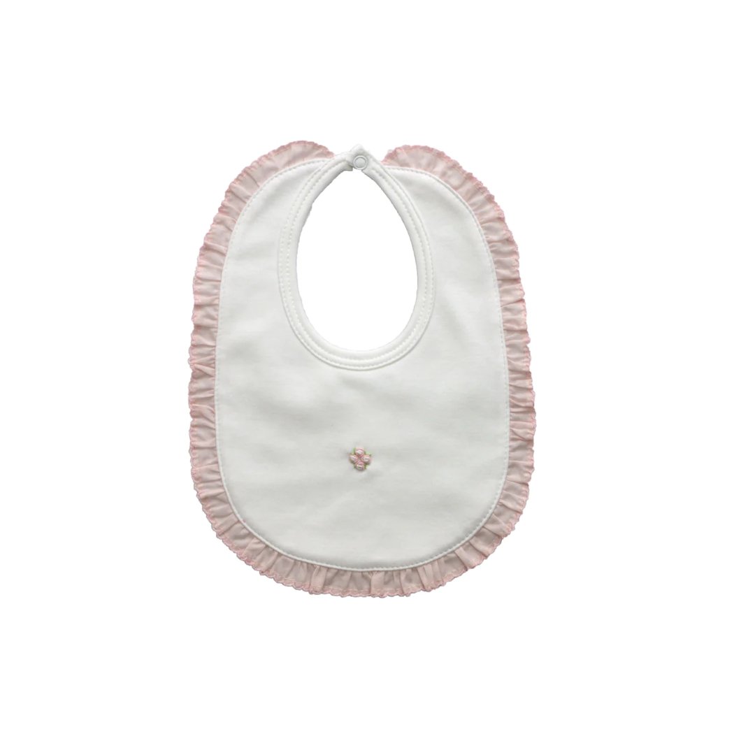 Brielle Ruffle Pima Bib – GG's Children's Boutique