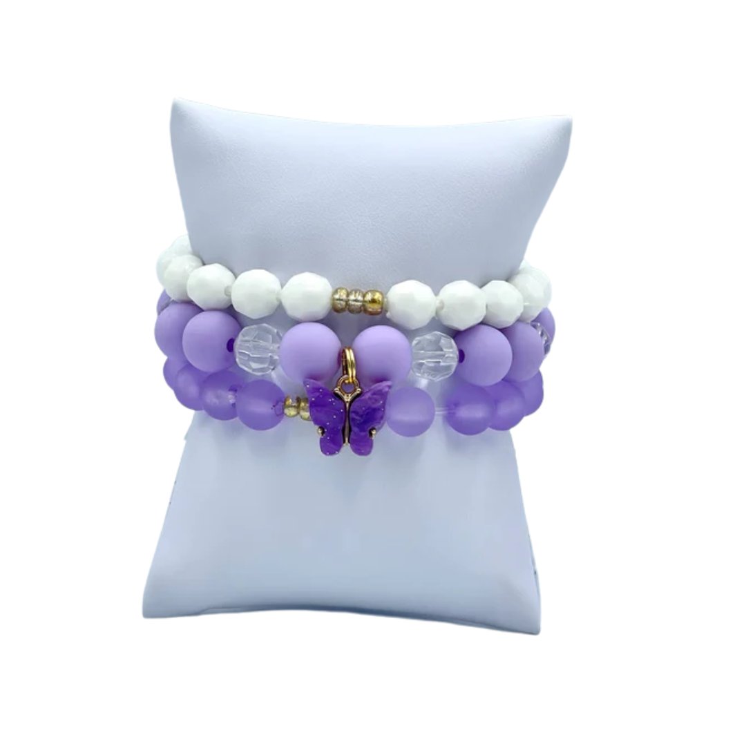 Grace Purple Stack – GG's Children's Boutique