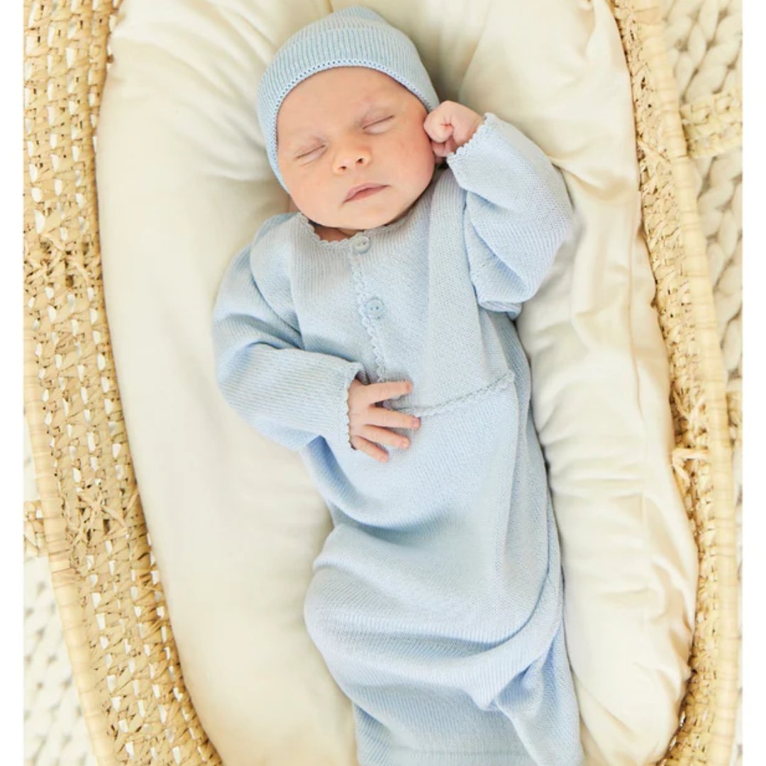 Mercerized Pima Baby Gown – GG's Children's Boutique