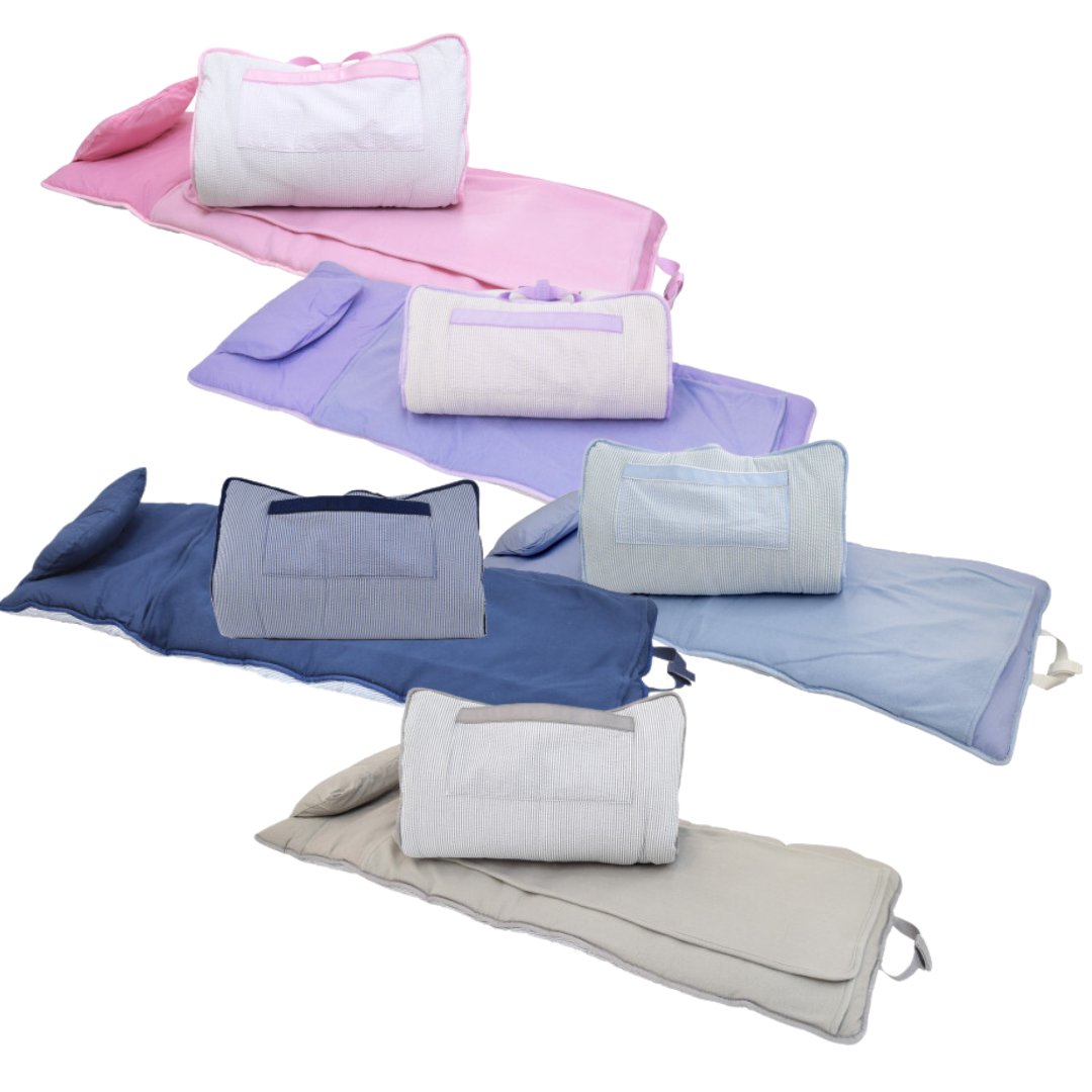 Mint Seersucker Nap Rolls - Multiple Colors – GG's Children's Boutique