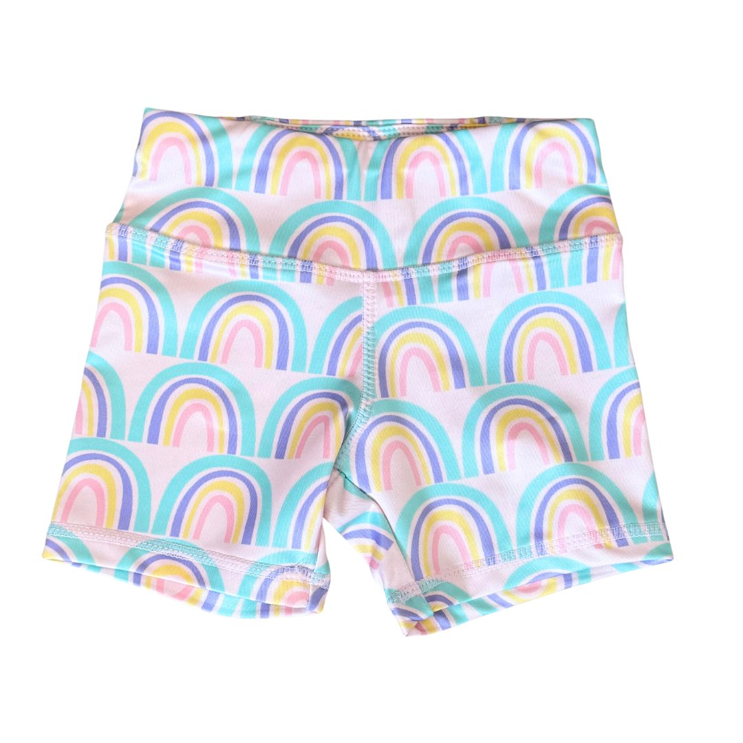 Rainbow Biker Shorts – GG's Children's Boutique