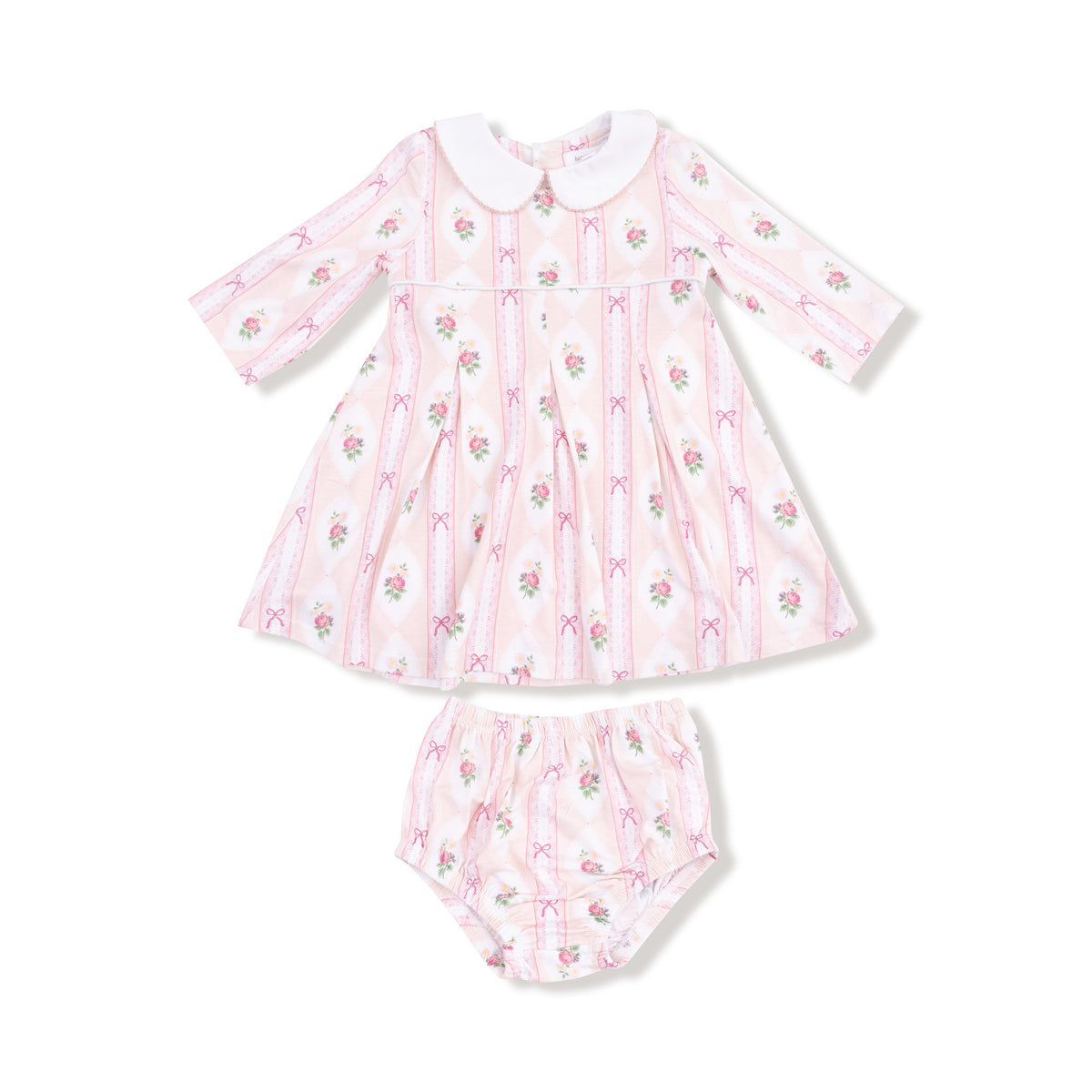 Ogee Lace Floral - Box Pleat Dress – GG's Children's Boutique